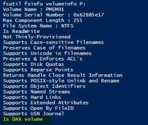 Using A Persistent Memory Disk In A Hyper V VM