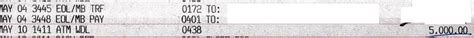 Lams Blog Style Bpi Unable To Track Accurate Transaction Records Made On A Robinsons Atm