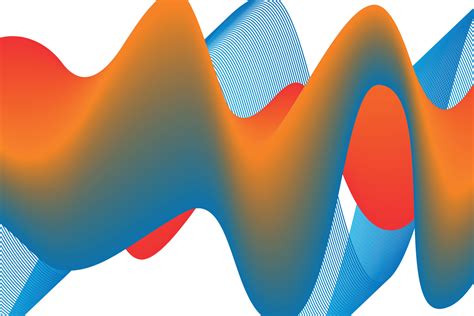 Colorful Gradient Wave Abstract Background Modern Poster With Gradient