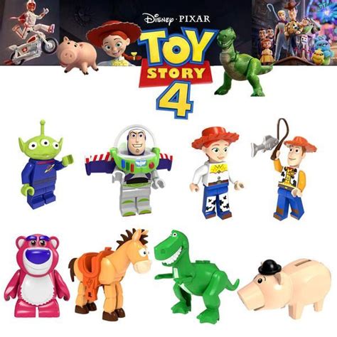 Сборные фигурки История Игрушек 8 штук / минифигурки Toy Story ...