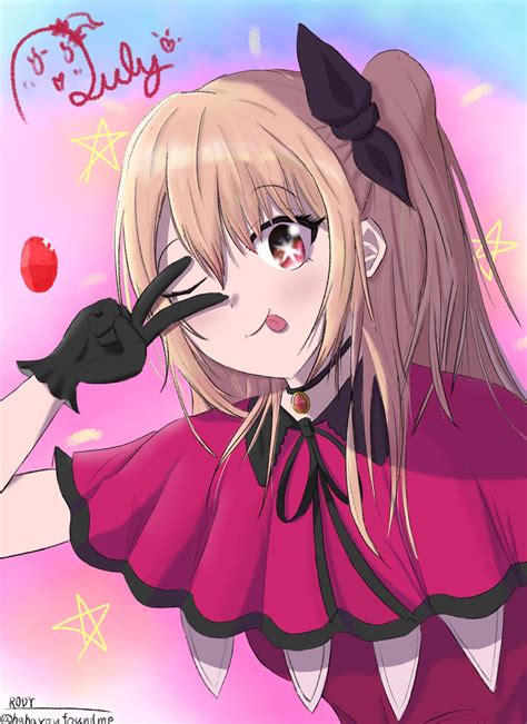 I Drew Ruby R OshiNoKo