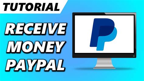 How To Receive Money On Paypal Youtube