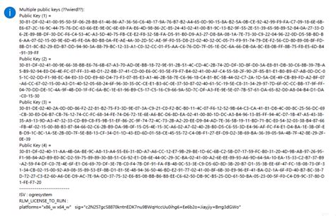 求助 关于rlm 13替换公钥的问题 软件逆向 看雪 安全社区安全招聘