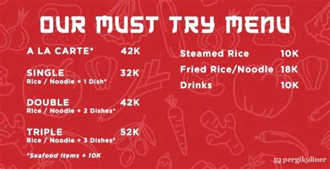 Selalu Diperbarui Menu Ching And Chong Scbd