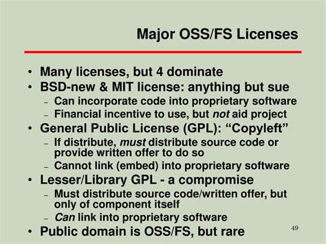 ppt open source software oss powerpoint presentation free download id 136808
