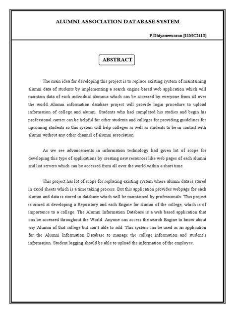 Alumni Association Information Database System Pdf Ajax