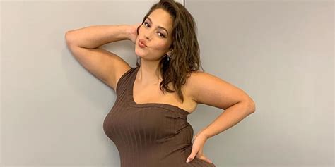 Ashley Graham Wears Asos Body Con Dress Popsugar Fashion