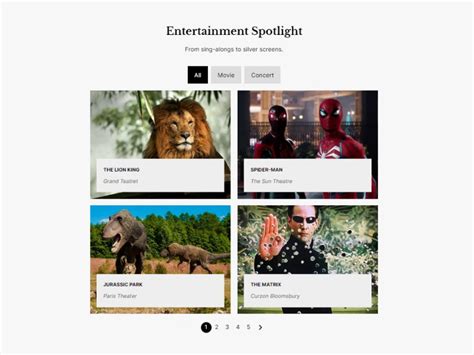 Content Grid With Tabs Filter Unlimited Elements Widget Library For Elementor Blocks