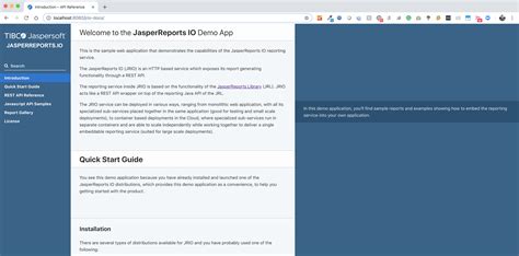 Jasperreports Io Step 1 Getting Started Jaspersoft Community