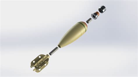 🐚 Ww2 British 3 Inch Mortar Shell・ 3d File For 3d Printing・cults