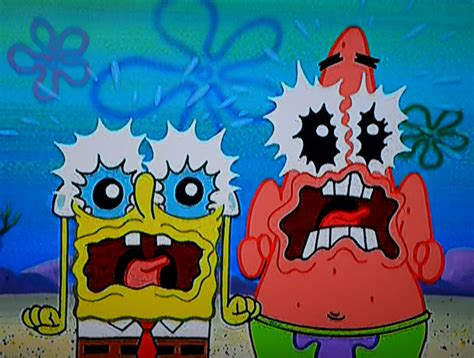 Spongebob Squarepants Spongebob And Patrick Are Scared