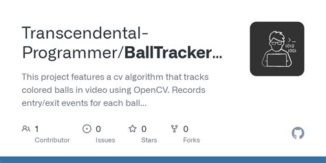 Github Transcendental Programmerballtracker Cv Ball Tracking With