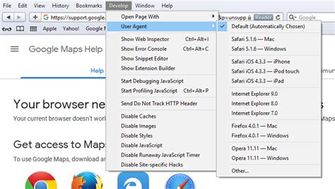 Opening The Developer Console In Every Major Browser