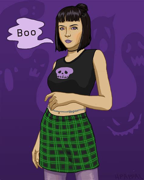 Danny Phantom Sam Fanart 2b 0 5 Mechanical Pencil On Copy Paper Est