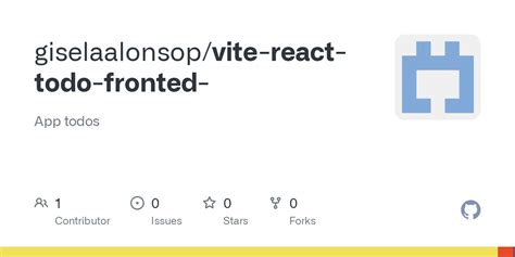 Github Giselaalonsopvite React Todo Fronted App Todos