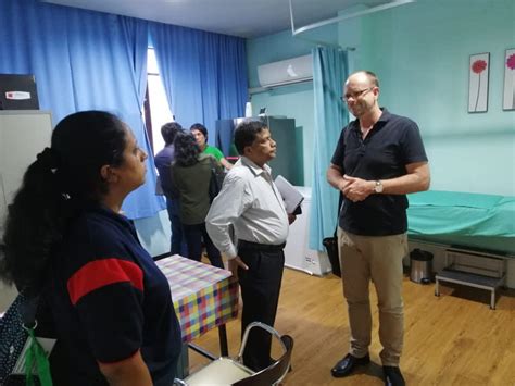 Global Fund Project Team Visit To Swing A Community Sex Worker Clinic For Hiv Testing And Prep