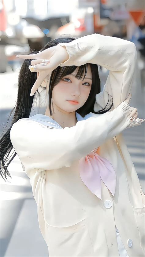 Evangelion Art Reference Poses School Girl Profile Casual Model Photography Portraits