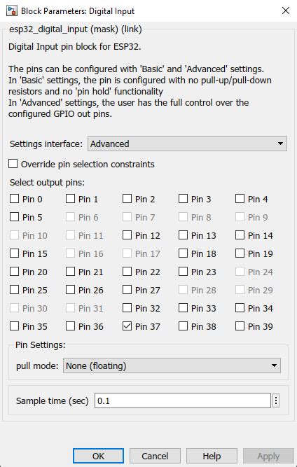 Simple Gpio Digital Input Output Example