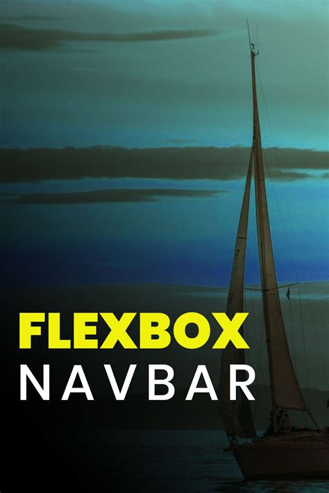 Simple Navbar With Flexbox
