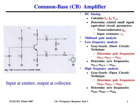 PPT Common Base CB Amplifier PowerPoint Presentation Free Download ID 9175033