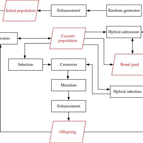 The Operation Principle Of Our Proposed Hybrid Genetic Algorithm For