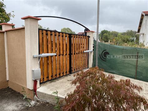 Автоматична двукрила и плъзгаща врата Craftsystems Bg