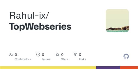 Github Rahul Ixtopwebseries