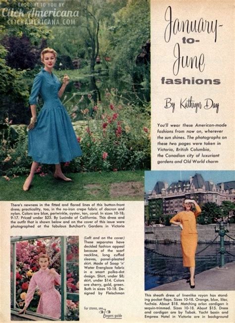 Gettin Dressy With Vintage Casual Dresses Of The 50s January To June