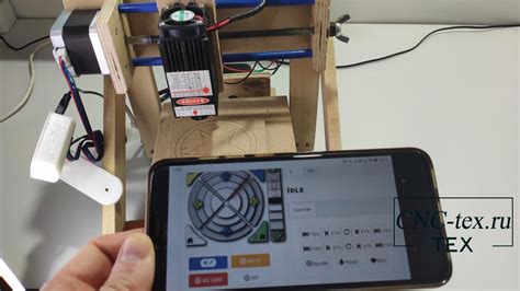 Автономный лазерный ЧПУ гравер на esp32 grbl