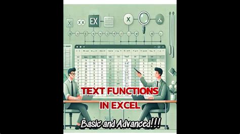 text functions in excel part 1 youtube
