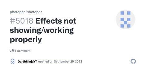 Effects Not Showingworking Properly · Issue 5018 · Photopeaphotopea