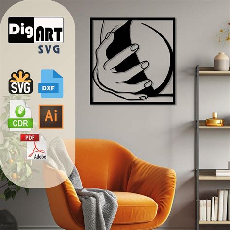 Sexy Women Laser Cut Vector Design SVG DXF Ai Pdf Files For Glowforge Cricut CNC Metal