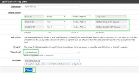 Pfsense How To Configure Failover For Wan On Pfsense Techbast