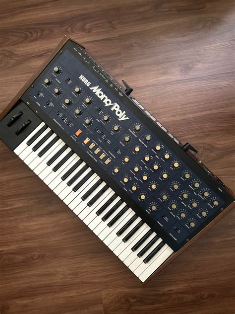 Korg Mono Poly Vintage Synthesizer Keyboard Synth Hobbies And Toys