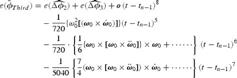 Higher Order Rotation Vector Attitude Updating Algorithm The Journal Of Navigation Cambridge