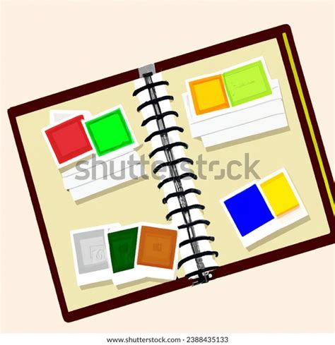 Colorful 2d Vector Graphics Photo Album Ai Generated Image 2388435133 Shutterstock