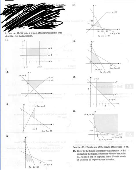 Solved In Exercises Write A System Of Linear Chegg