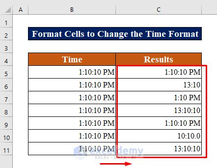 How To Change Time Format In Excel Ways ExcelDemy