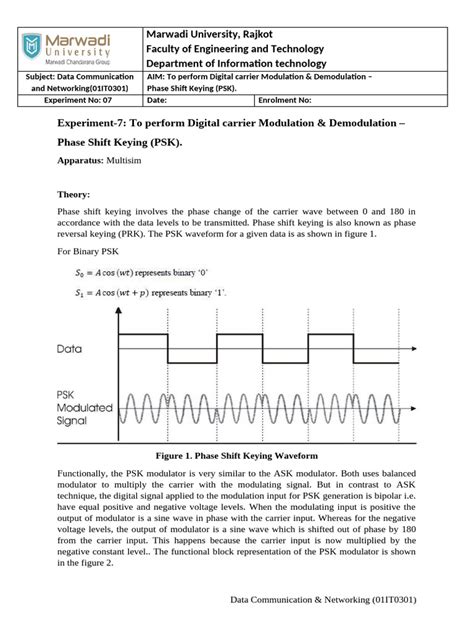 Experiment 7 Pdf Modulation Detector Radio