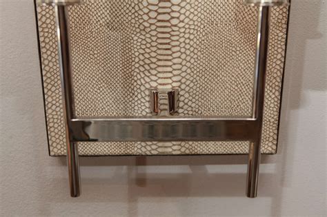 Paul Marra Python Backed Two Arm Sconce For Sale At 1stdibs