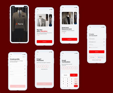 Onboarding Screen Ui Design For Suit App Feona Behance