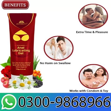 Intimify Anal Lubricant Gel In Pakistan 0300 9868966
