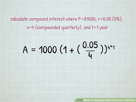 Ways To Calculate Bank Interest On Savings WikiHow