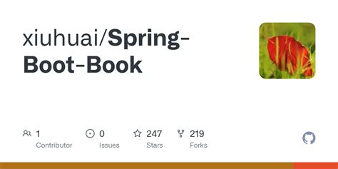 GitHub Xiuhuai Spring Boot Book