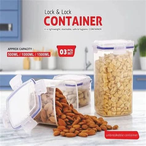 Plastic Tupperware Containers 1000 Ml At Rs 110 Piece In Surat Id 2850406232591