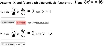 solved what s the answer to both questions assume x and y