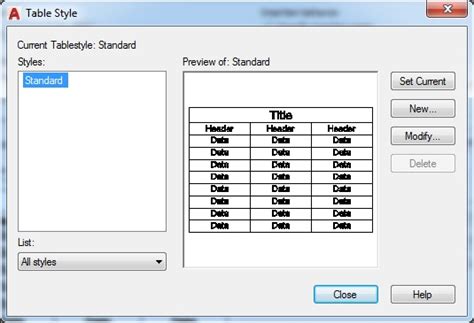 Vector Impruva Training Membuat Tabel Di Autocad