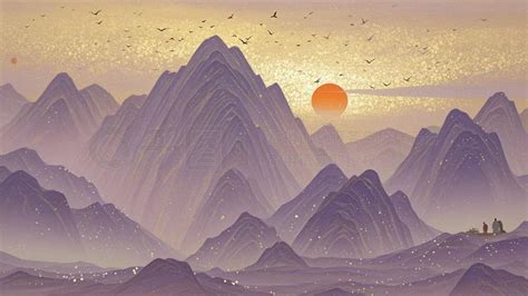 背景ai数字艺术 国风金箔岩彩绘画磨砂肌理琴瑟紫檀紫晶绘画背景 Ai背景免费下载png格式4096像素编号71188642 千图网