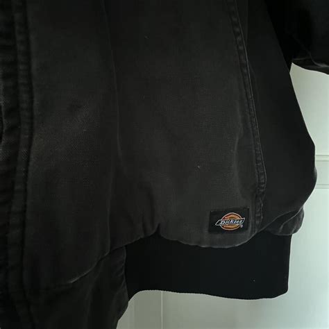 Dickies Work Jacket Beautiful Fade Size Large Depop