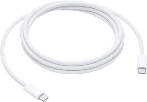 Customer Reviews Apple 240w Usb C Charge Cable 2 M White Mu2g3am A Best Buy